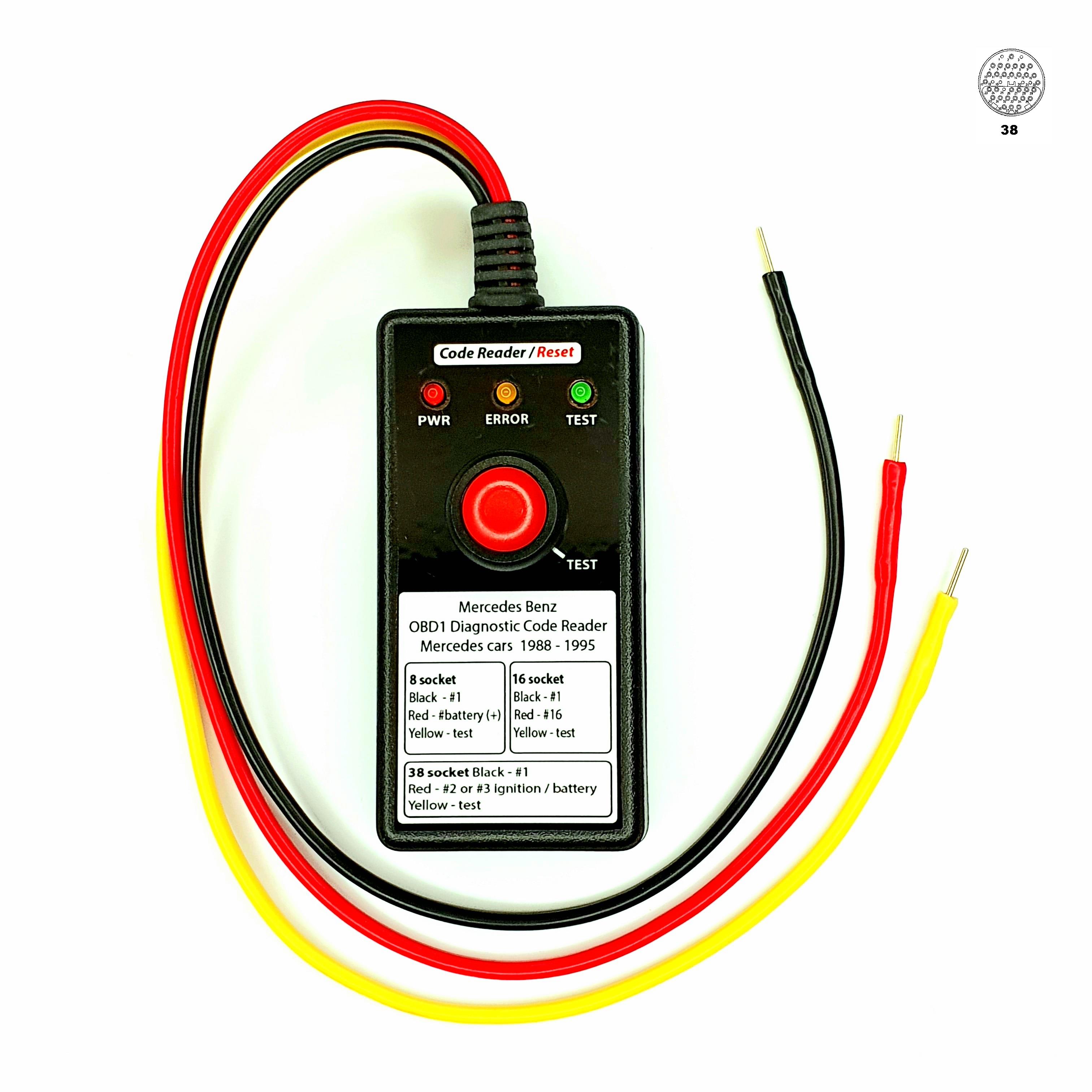 Mercedes 38 port Code Reader